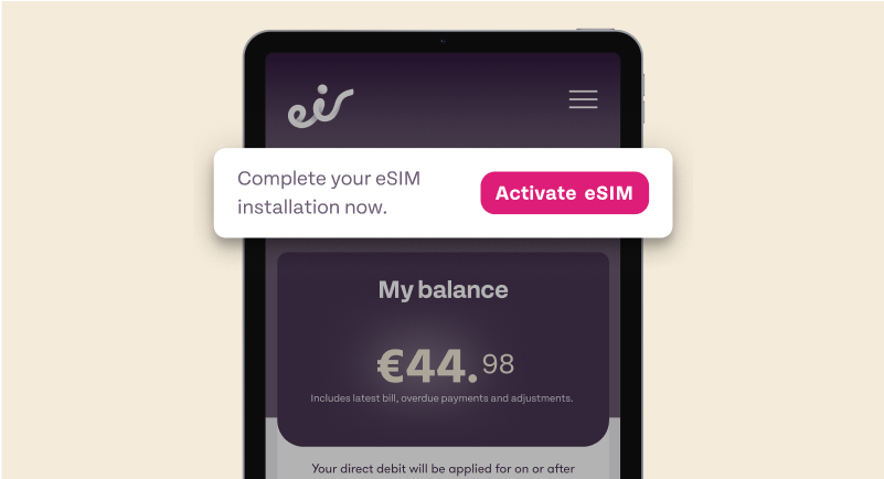 eir mobile eSIM: Fast & Easy Digital SIM