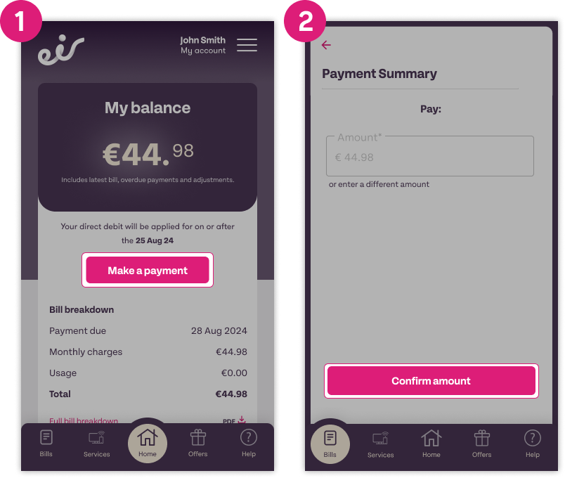 Support | Billing Payment Options